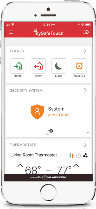 The App | Safetouch Security Systems