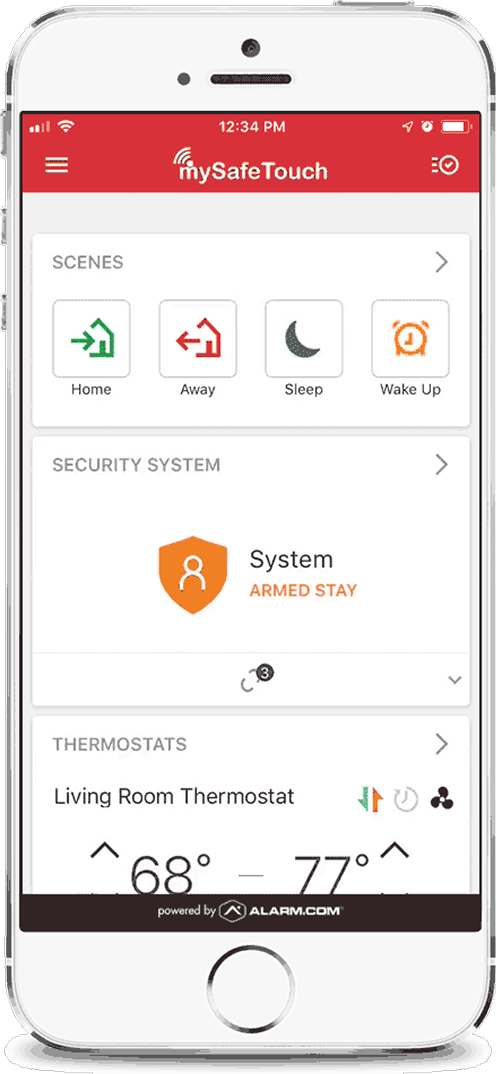 The App | Safetouch Security Systems